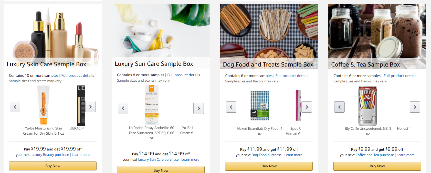 Marketing Innovation: Amazon’s Sample Boxes | Schieber Research