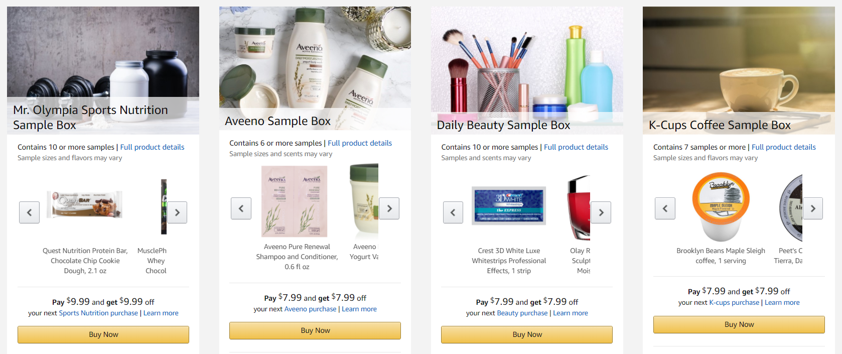 Marketing Innovation: Amazon’s Sample Boxes | Schieber Research